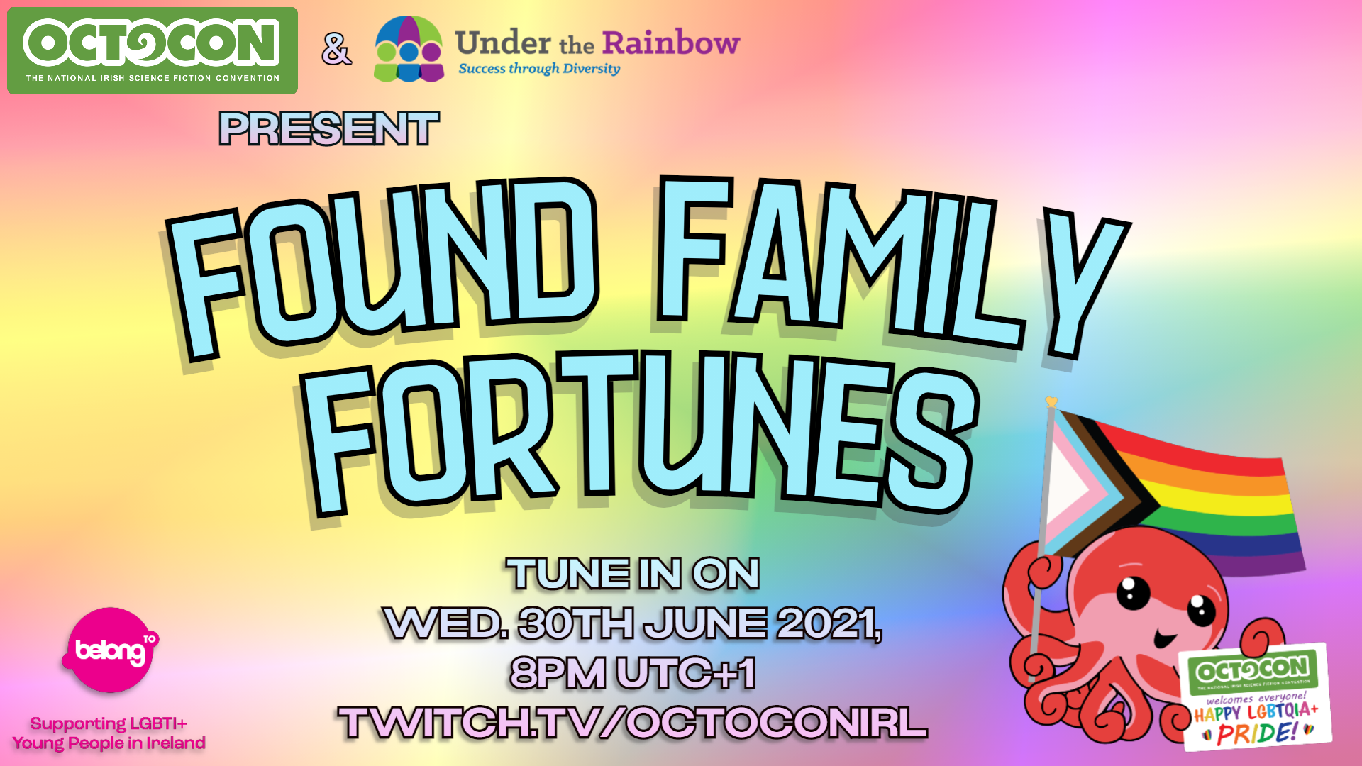 Octocon Presents: Found Family Fortunes – Octocon 2021